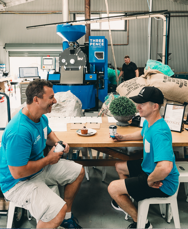 Get To Know Mark & Anthony - Three Pence Roasters