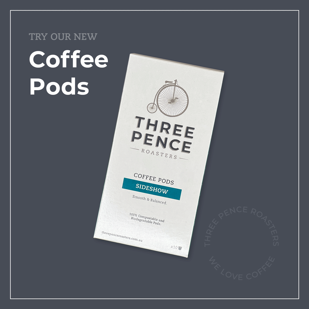 Three Pence Sideshow Coffee Pods - Three Pence Roasters
