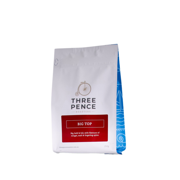 Big Top Coffee Beans - Three Pence Roasters