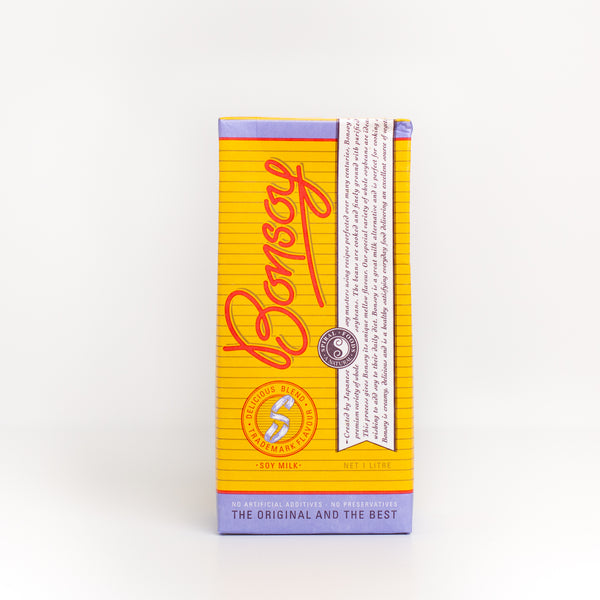 Bonsoy Soy Milk - Box of 6 - Three Pence Roasters